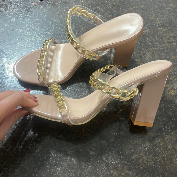 Shoes | Shein Chain Heels | Poshmark